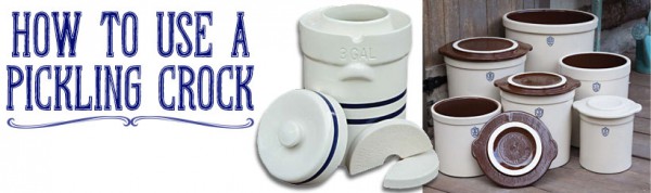 How to Use a Pickling Crock - Fermenting your own Veggies